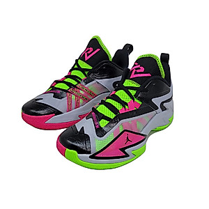 Nike - Air Jordan Westbrook One Take 3, Wolf Grey/Pink Prime, 7 M US