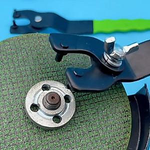 Angle Grinder Universal Adjustable Spanner(10-50mm) with 5/8"-11 Flange Nut，Compatible with Makita, Dewalt, Bosch, Hitachi, Milwaukee, Metabo and other brands