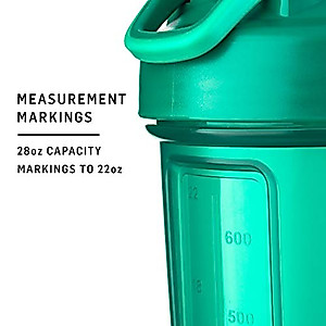 BlenderBottle Classic V2 Shaker Bottle Perfect for Protein Shakes and Pre Workout, 28-Ounce, Plum