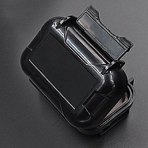 KZ ABS Hard-Sided Multifunction Protective Case for Earphones, in-Ear Monitors, Eartips (Black)