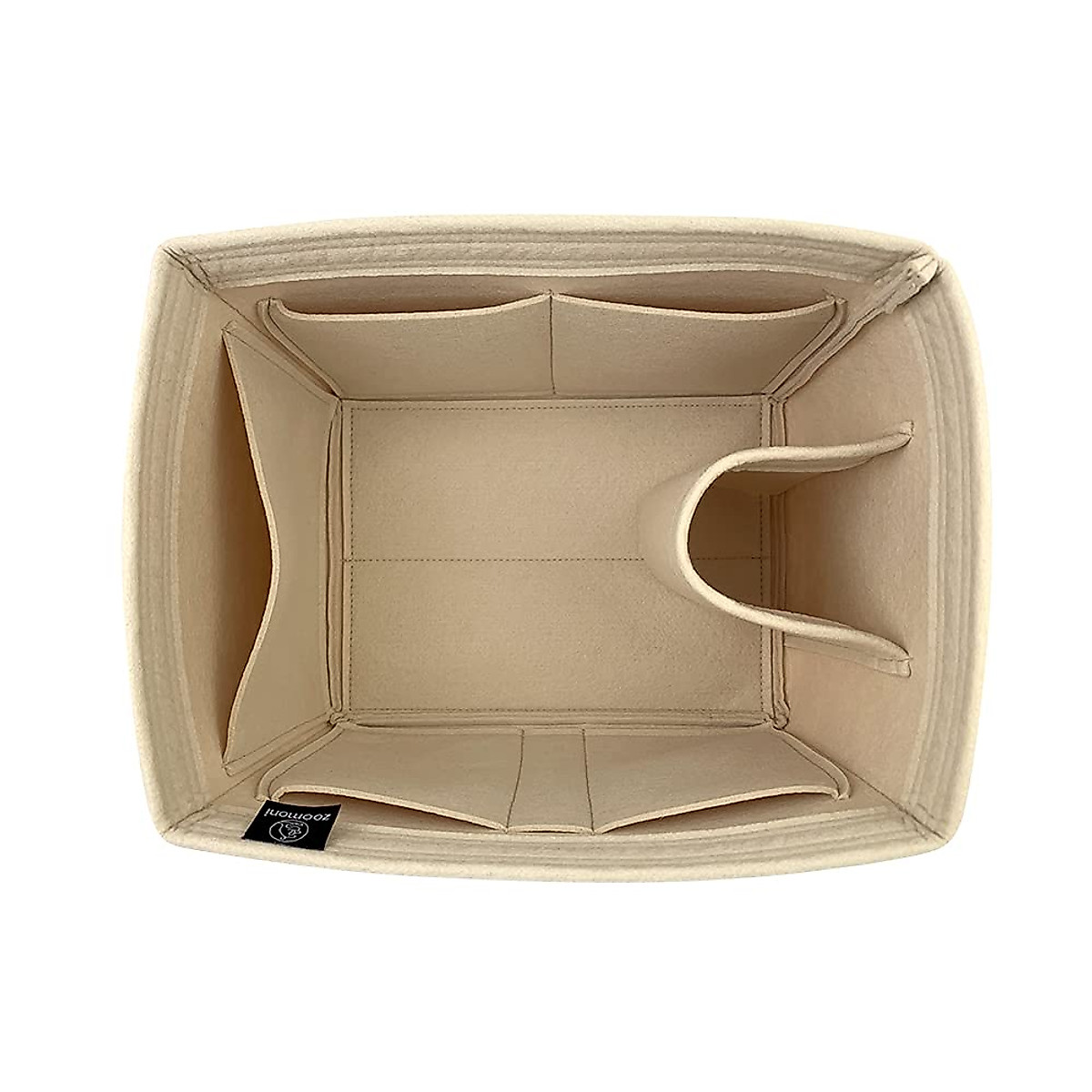 Zoomoni Premium Bag Organizer for Burberry Ashby Medium Hobo Bag (Handmade/20 Color Options) [Purse Organiser, Liner, Insert, Shaper]