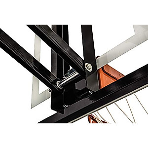 Goalsetter Elite Plus 54” Tempered Glass Backboard In-Ground Basketball Hoop - HD Breakaway Rim, Black (TS44154G3)