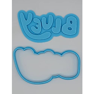 3D Printed Bluey & Bingo Cookie Cutters & Stamps
