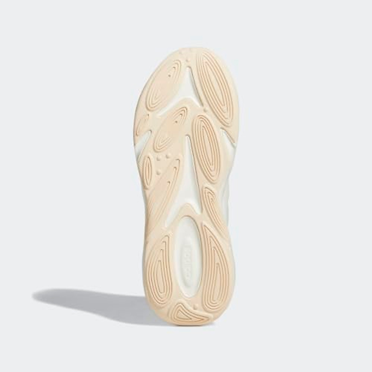 adidas Women's Ozelle Running Shoe, Cloud White/Cloud White/FTWR White, 9