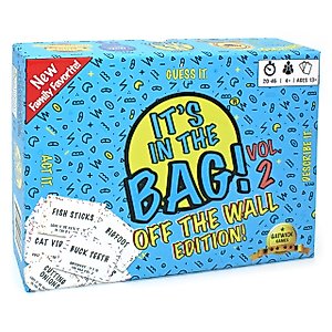 It’s in The Bag! – Party Game Will Have You Laughing Hysterically – Like Charades on Steroids for Family and Adults – Easy to Learn Team Game for Groups (Party Edition)