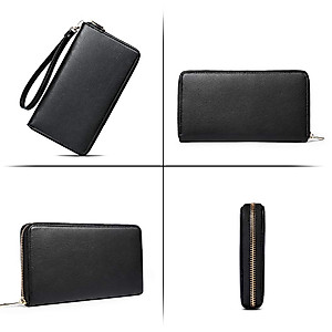 CLUCI Travel Backpack Bundles with Women Wallet