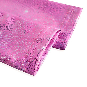 HOZIY Leotards for Girls Gymnastics Size 7-8 Long Sleeve Unitard Size 6-7 Years Old Purple Pink Galaxy Stars Starry Gradients