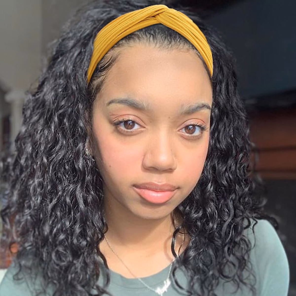 DRESHOW 10 Pack Make Up Headbands for Women Knit Vintage Cross Elastic Head Wrap Hair Accessories