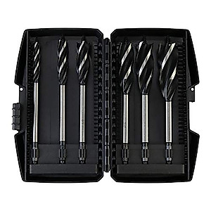 6-Piece Flute Auger Bit Set