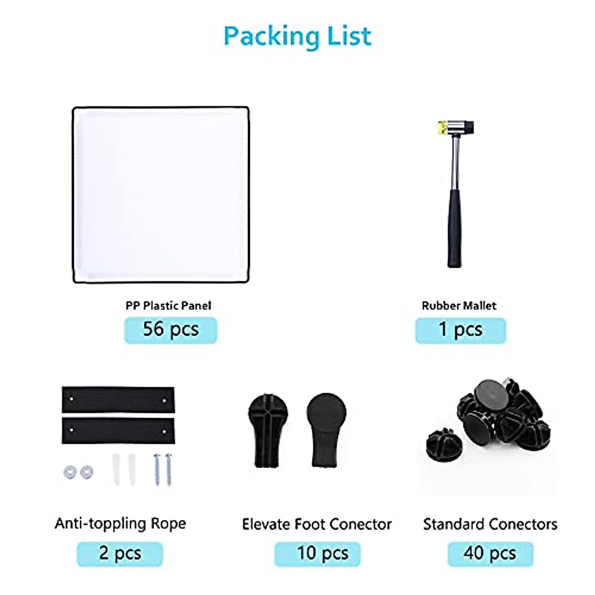 ANWBROAD Cube Storage Organizer 16 Cubes DIY Closet Cabinet Bookshelf Kids Organizers and Storage for Bedroom Closet Organizer Cubby Shelving Plastic Bookcase Office Living Room White ULCS016T