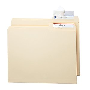 Smead Seal and View® Clear Label Protector, Size 3-1/2x1-11/16-Inches before folding, 100 per Pack (67600)
