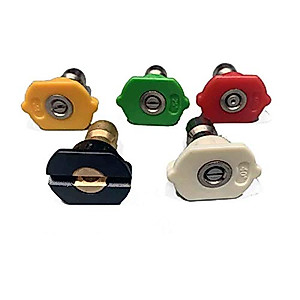 Cozyel 8-Part Pressure Washer Gun Replacement Kit, 5 Quick Connect Pressure Washer Tips, 3600PSI Power Washer Gun, 26Ft 3000PSI Pressure Washer Hose, 19" Pressure Washer Wand, Pressure Washer Parts