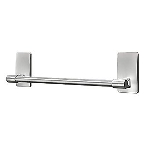 Command Hand Towel Bar with Water Resistant Command Strips, Organize Your Bathroom, Easy to Open Packaging