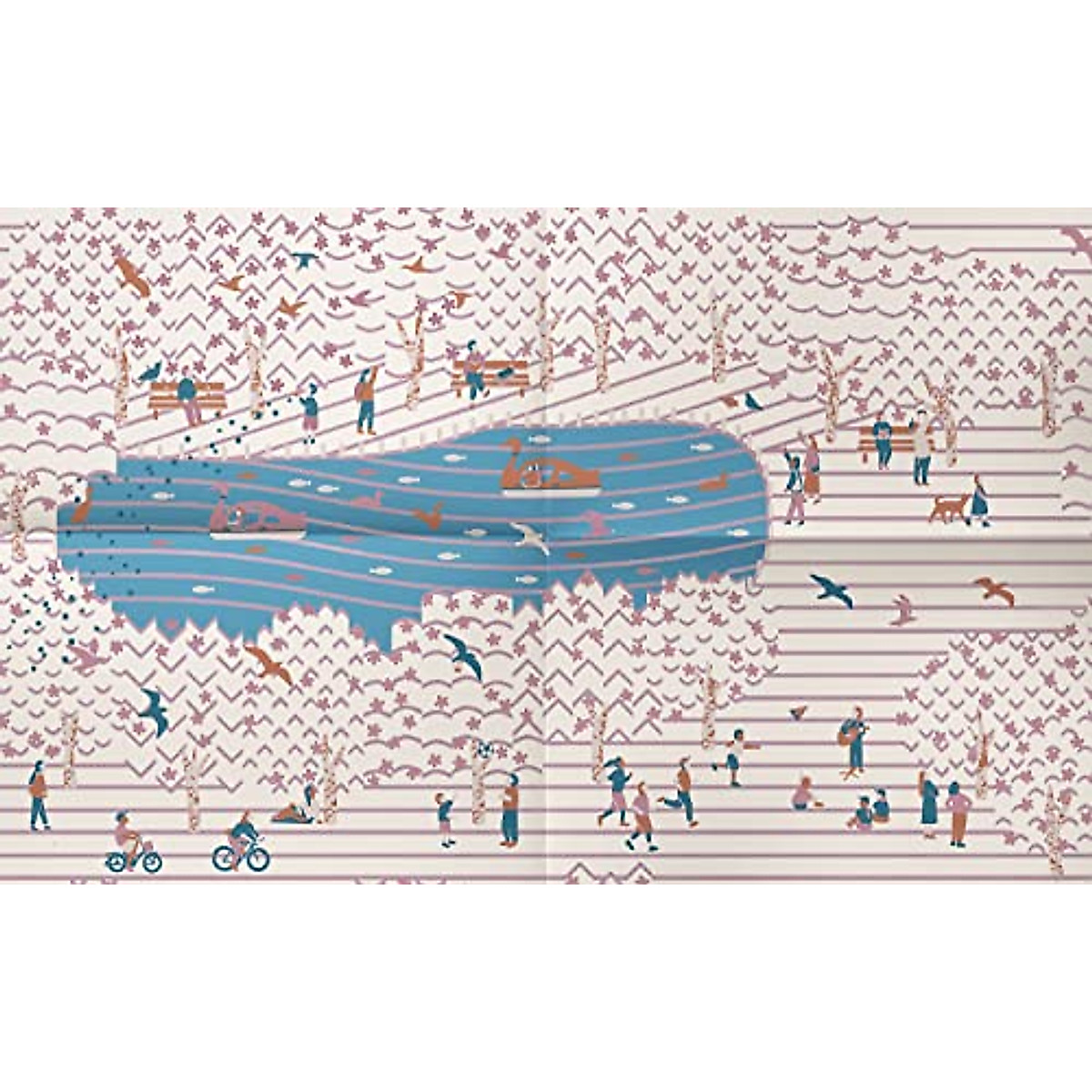 Moleskine Limited Edition Sakura Notebook, Hard Cover, Large (5" x 8.25"), Ruled/Lined & Plain/Blank, Bundle Collector's Box