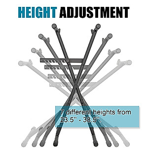 GLEAM Keyboard Stand Digital Piano Stand (A-Single X)