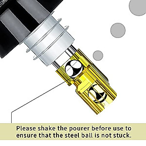 Measured Liquor Bottle Pourers 12Packs — 1oz/30ml Quick Shot Bottle spout Pourer Drinks, Wine Pourers Cocktail Dispenser Home Bar Tools