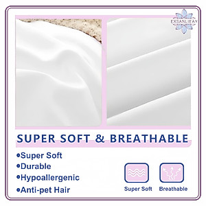 Bernese Mountain Dog Duvet Cover Full Animals Full Size Bedding Sets Soft Skin-friendly, Quilt Cover 80"x90" with 2 Pillow Sham 20"x26" - Zipper Closure and Corner Ties for Kids Teens Adult