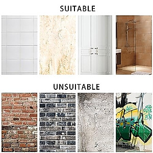 Ouligay 2PCS Shower Caddy Adhesive Hooks Replacement No Drilling Shower Wall Caddy Hooks Strong Sticker Hooks Corner Shower Caddy Adhesive Sticker for Bathroom Shower Caddy