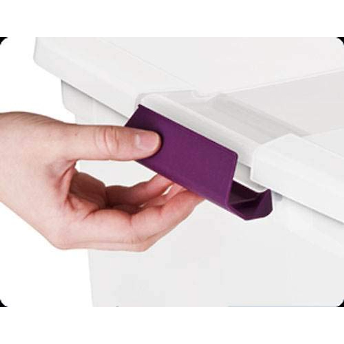 Sterilite Storage System Solution with 106 Quart Clear Storage Tote w/Latching Lid, 4 Pack, and 66 Quart Clear Storage Tote w/Latching Lid, 6 Pack