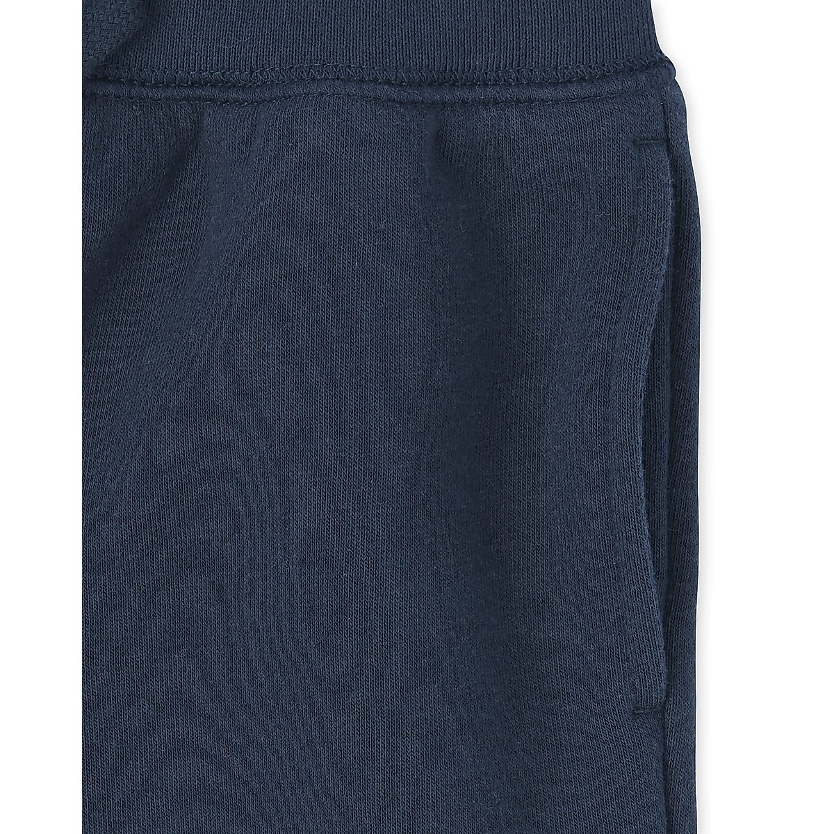 The Children's Place baby boys And Toddler Active Fleece Jogger Pants, Black/Smoke Gray/New Navy 3 Pack, 4T US