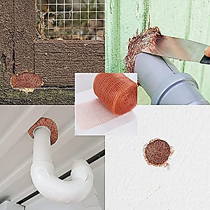 SOTEE Copper Mesh - 4" x 45 Feet, Ideal for Distilling, Double Layer Copper Mesh Fill Fabric DIY Kit, Perfect Hole Filler, Pure 100% Copper Roll