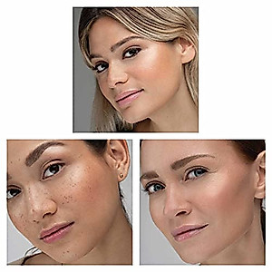 trestique Highlight Stick, Illuminator Makeup For Face, Highlighter Makeup Stick, Face Highlighter Bronzer Makeup - Refillable