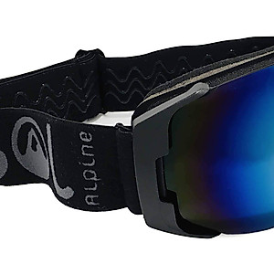 Sol Alpine Couloir ski & snowboard goggles (Revo Gold lens for sunny conditions - VLT 14%)