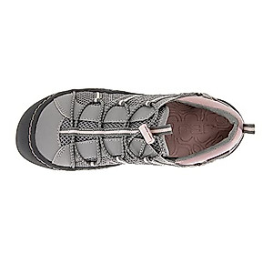 JBU by Jambu Women's Synergy MESH Water Ready Sneaker, Grey/Petal, 7.5
