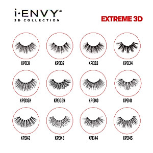 i-Envy 3D Glam Collection Multi-angle & Volume (3 PACK, KPEI07)
