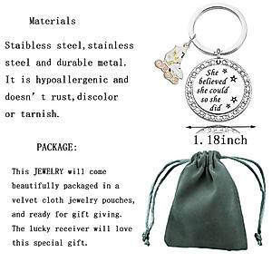 KJWLOP Roller Skate Bracelet Athletic Bracelet Roller Skate Charm Jewelry Roller Derby Team Gifts Roller Lovers Gifts Skate Lover Gift (Roller Keychain)