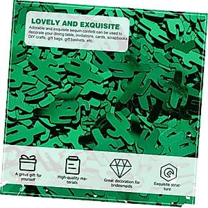 JOINPAYA 1 Pack cactus confetti star decor mexican decor plastic balloons pvc table scatter sprinkles Tropical party table Confetti Festival Sequins Party Decorative Confetti Party Confetti