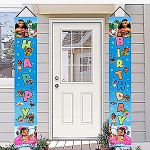 Moana Party Hanging Banners Moana Birthday Theme Party Decoration