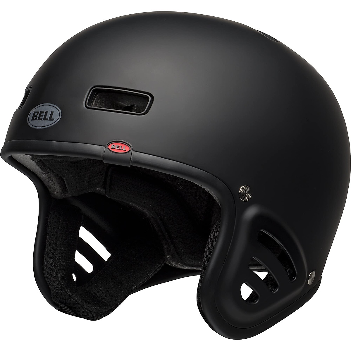 BELL Racket Adult BMX Bike Helmet - Matte Black (2023), Medium (55-59 cm)