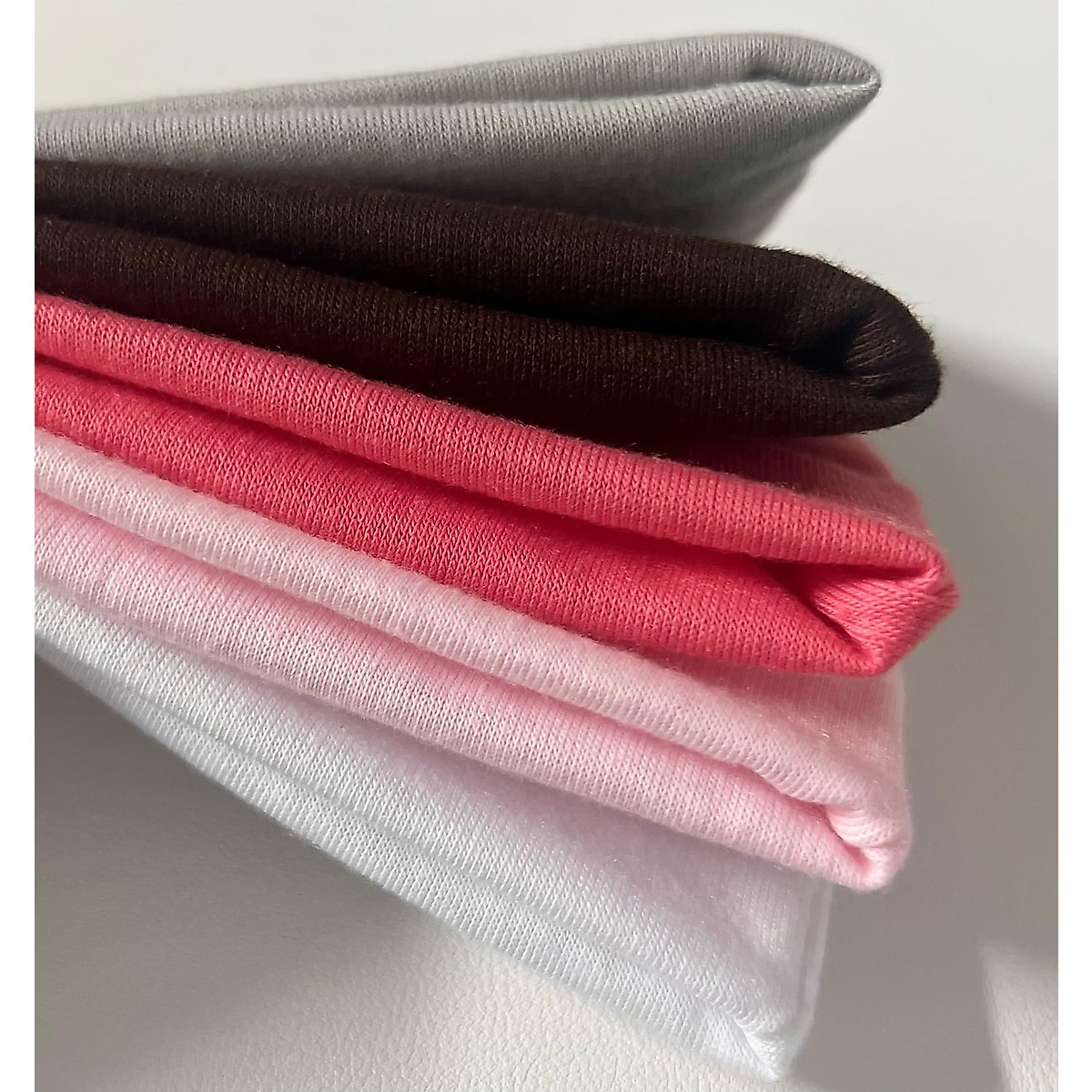 TERSE Hairband, Cloth Headbands for Women - Pink, Non Slip Soft Fabric Thin Head Band, Sweat Hairbands, Cute Hair Wrap for Girls, Fashion Hair Accessories for Women