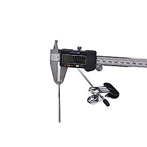 6 Quality Add-On Skirt Blouse Hanger Heavy-Duty Add-On Skirt Hangers with Clips, Multi Stackable Add on Hangers, Adjustable Wide Clip Pants Hanger, Chrome (Skirt Hanger - Wide Clips, 6)