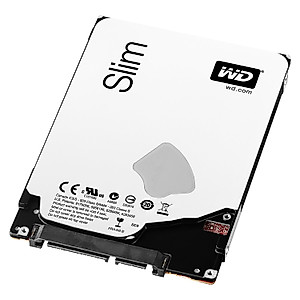 WD Blue 1TB Laptop 7mm Hard Drive: 2.5 Inch, SATA 6Gb/s, 5400 RPM, 8MB Cache (WD10SPCX),Black, grey