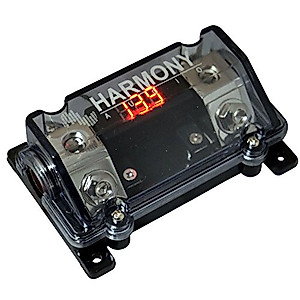 Harmony Audio HA-ANLD1 Car Audio ANL Digital Voltage Display Fuseholder 1/0GA in - Out