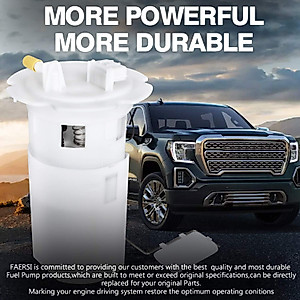 FAERSI Fuel Pump Assembly Replace# E8502M Compatible with Nissan Sentra & Sentra 2002 2003 2004 2005 2006 L4 1.8L /L4 2.5L