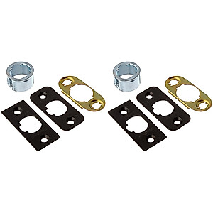Kwikset Corporation 6-Way Deadlatch Service Kit in Stainless Steel (Pack of 2)
