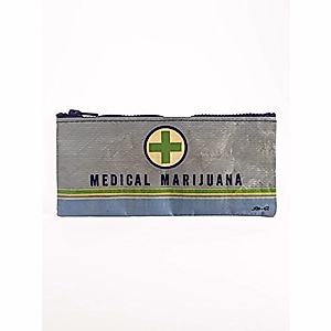Blue Q Pencil Case, Medical Marijuana, Made Out of 95% Recycled Materials, 4.25 by 8.5 Inches (QA743)