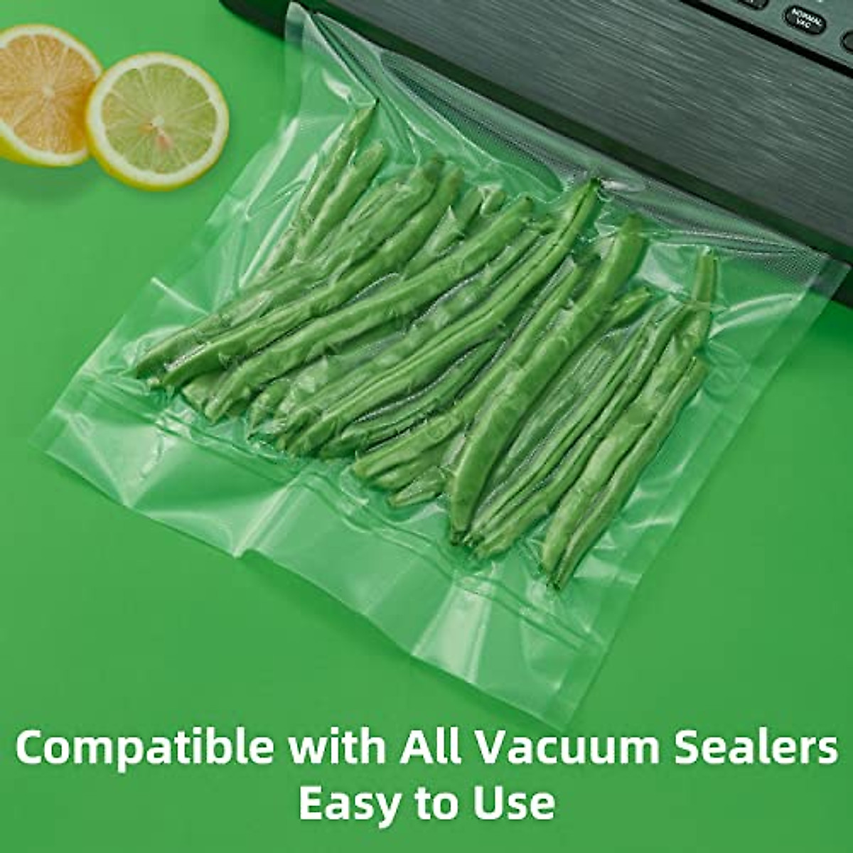 GOTISXIN 11" x 16.4' Vacuum Sealer Bags Rolls,3 Packs,Heavy Duty BPA-Free Commercial Grade,for Sous Vide & Vacuumed Storage, 3-pack Vac Seal Bags,for Food Saver & Seal a Meal Machines,Freezer Bag,11 inch