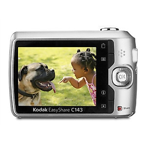 Easyshare C143 12 MP Digital Camera with 3xOptical Zoom and 2.7-Inch LCD (Silver)