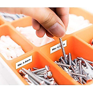 3-Pack Label Maker Tape Compatible DYMO D1 Label Tape 45013 S0720530 Replace for DYMO D1 A45013 Refills, Black on White, 1/2 Inch x 23Ft, for DYMO LabelManager 160 420P 210D 280 360D PnP Label Maker