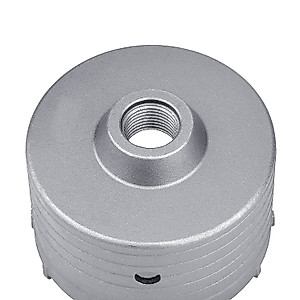 4 inch / 102mm Concrete Hole Saw with 220mm SDS Plus Shank Connecting Rod,GUICGOC Tungsten Carbide Teeth Cement Hole Saw for Cement Brick Concrete Stone Wall (4 inch / 102mm)