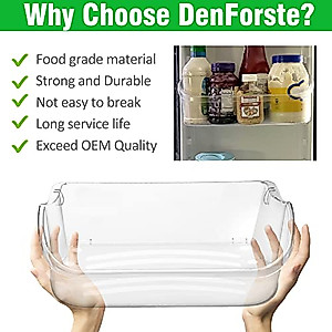 2-Pack Upgraded 240356402 Refrigerator Door Bin Replacement Part, Compatible with Frigidaire Refrigerator Door Shelf Parts FFSS2615TE0 LFSS2612TF0 LFSS2612TE0 AP2549958 FGHS2631PF4A Door Shelf Shelves