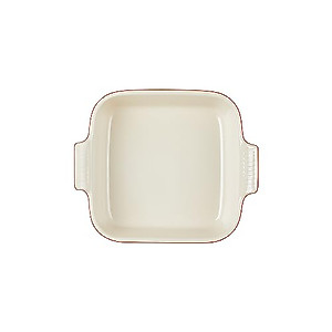 Le Creuset Stoneware Heritage Square Dish, 3 qt. (9"), Cerise