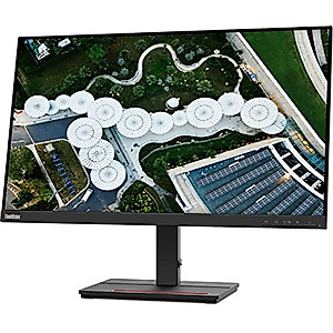 Lenovo ThinkVision S24e-20 24" Class Full HD LCD Monitor - 16:9 - Raven Black