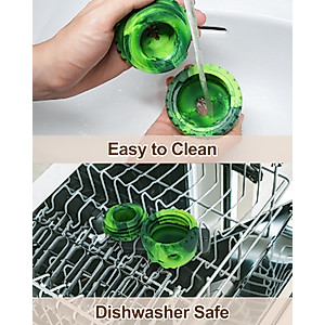 Joytale Dog Enrichment Toys, Fillable Dog Chew Toys, Dog Toys for Aggressive Chewers, Skull Design Dog Toys with Rope, Indestructible Dog Toy to Keep Them Busy