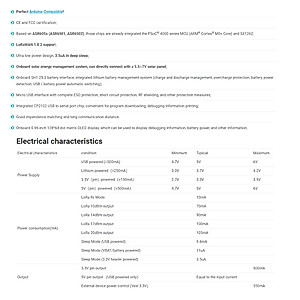Heltec CubeCell Lora Node ASR6502 LoRa with 1/2AA Battery case LoRaWAN Node Compatible with Antenna