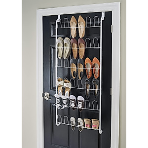 ClosetMaid 8040 18-Pair Over-the-Door Shoe Rack